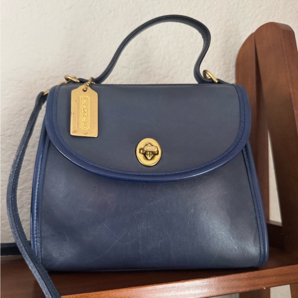 Coach | Bags | Vintage Coach Regina 9985 In Blue | Poshmark